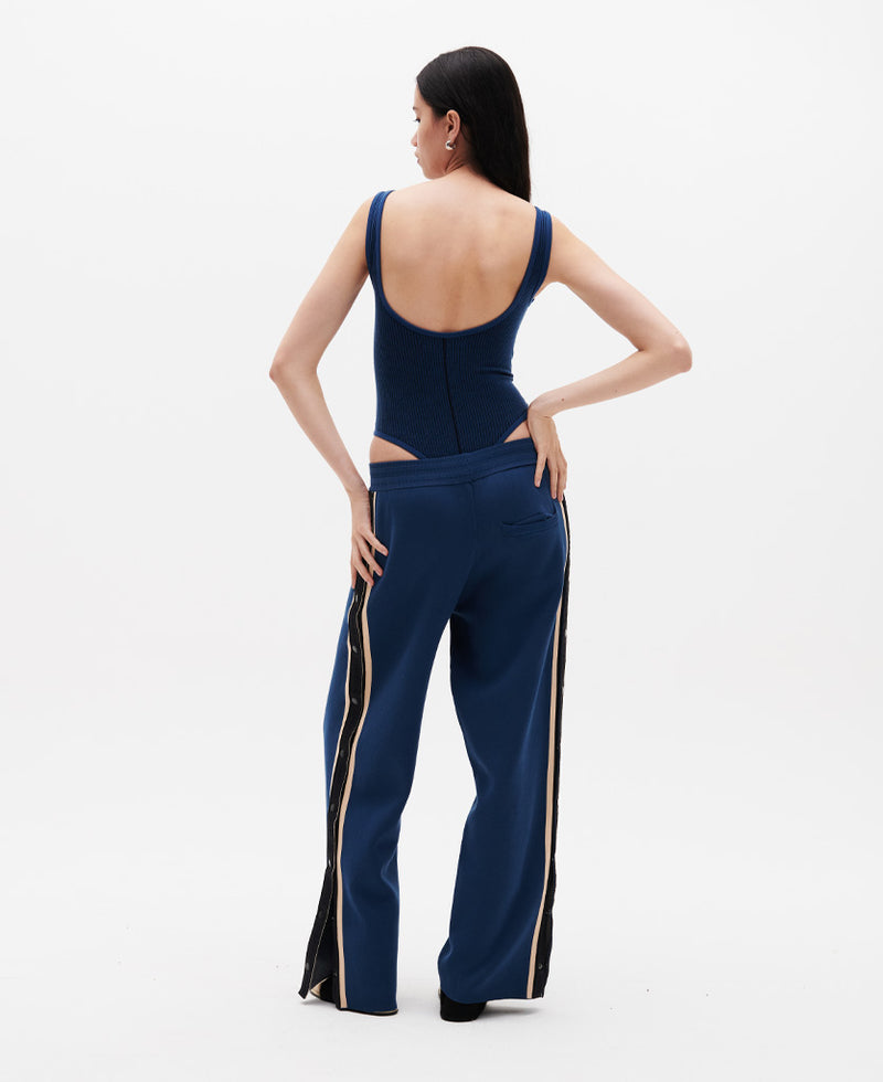 SIDE-SNAP PANT | OCEAN | NAGNATA