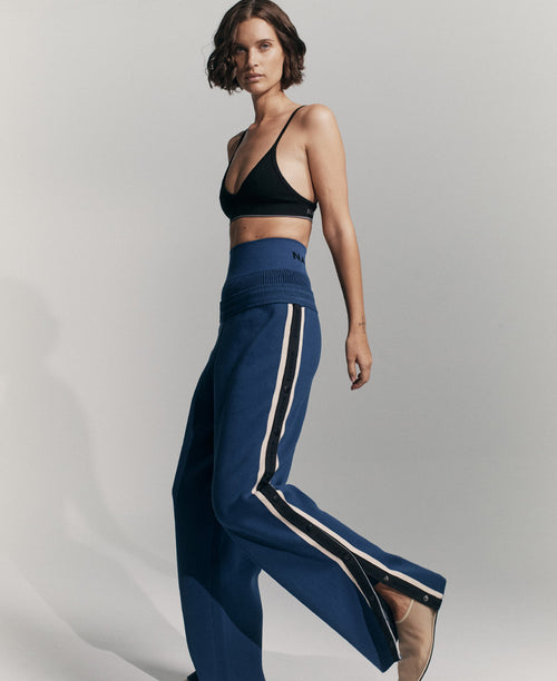 TRI WOOL BRALET | BLACK | NAGNATA