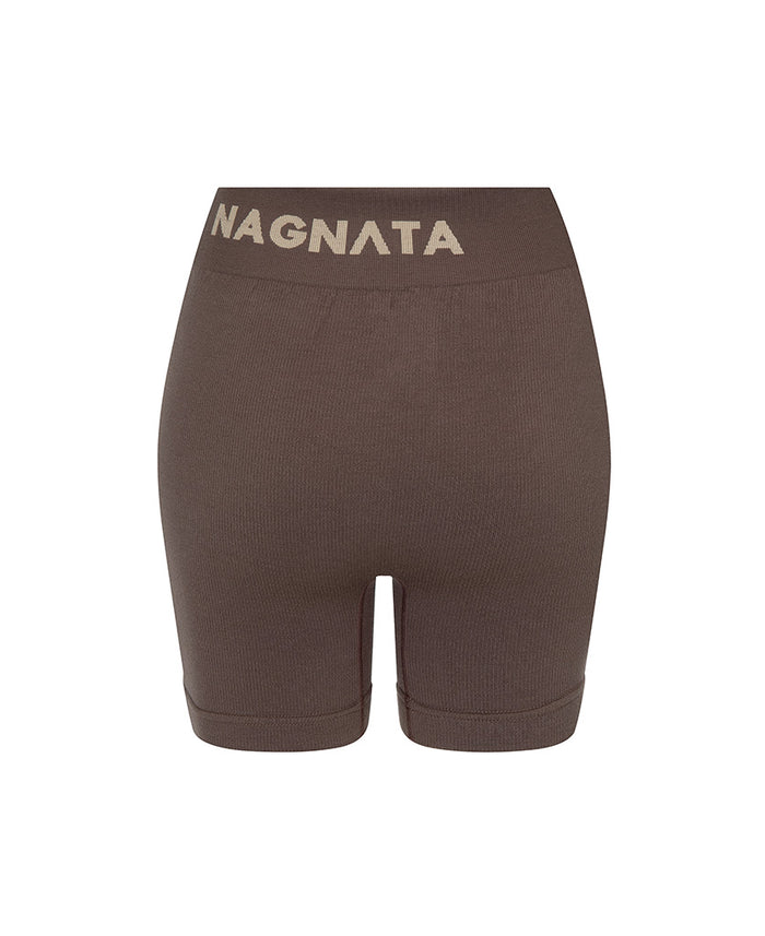 BALLET WOOL MINI SHORT | MOCHA | NAGNATA