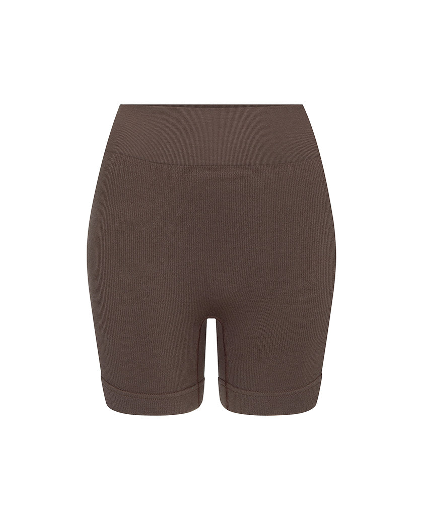 BALLET WOOL MINI SHORT | MOCHA | NAGNATA