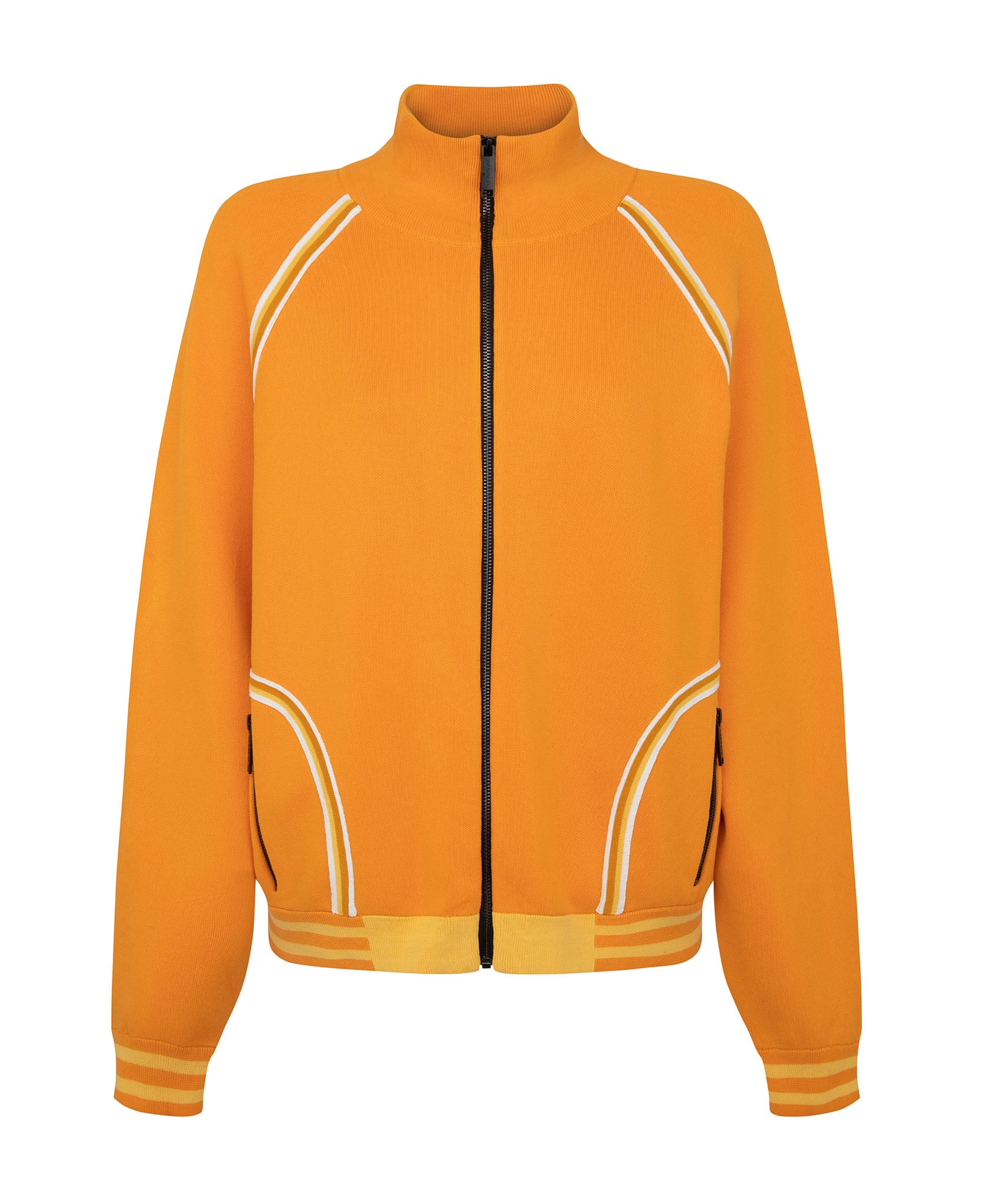 Motley Track Jacket - Tangerine | NAGNATA